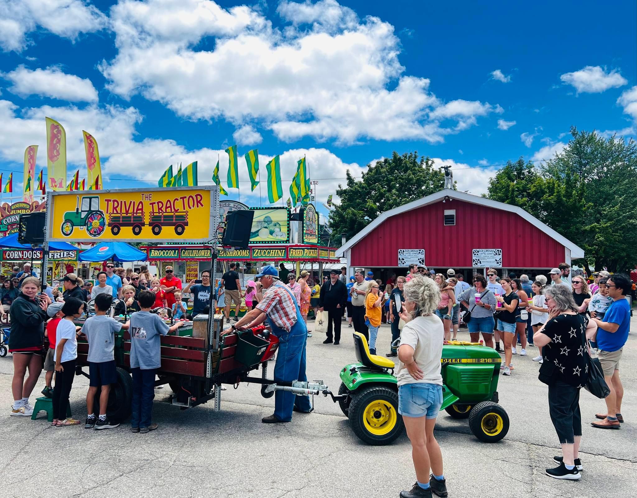 Trivia Tractor - Washington County Fair