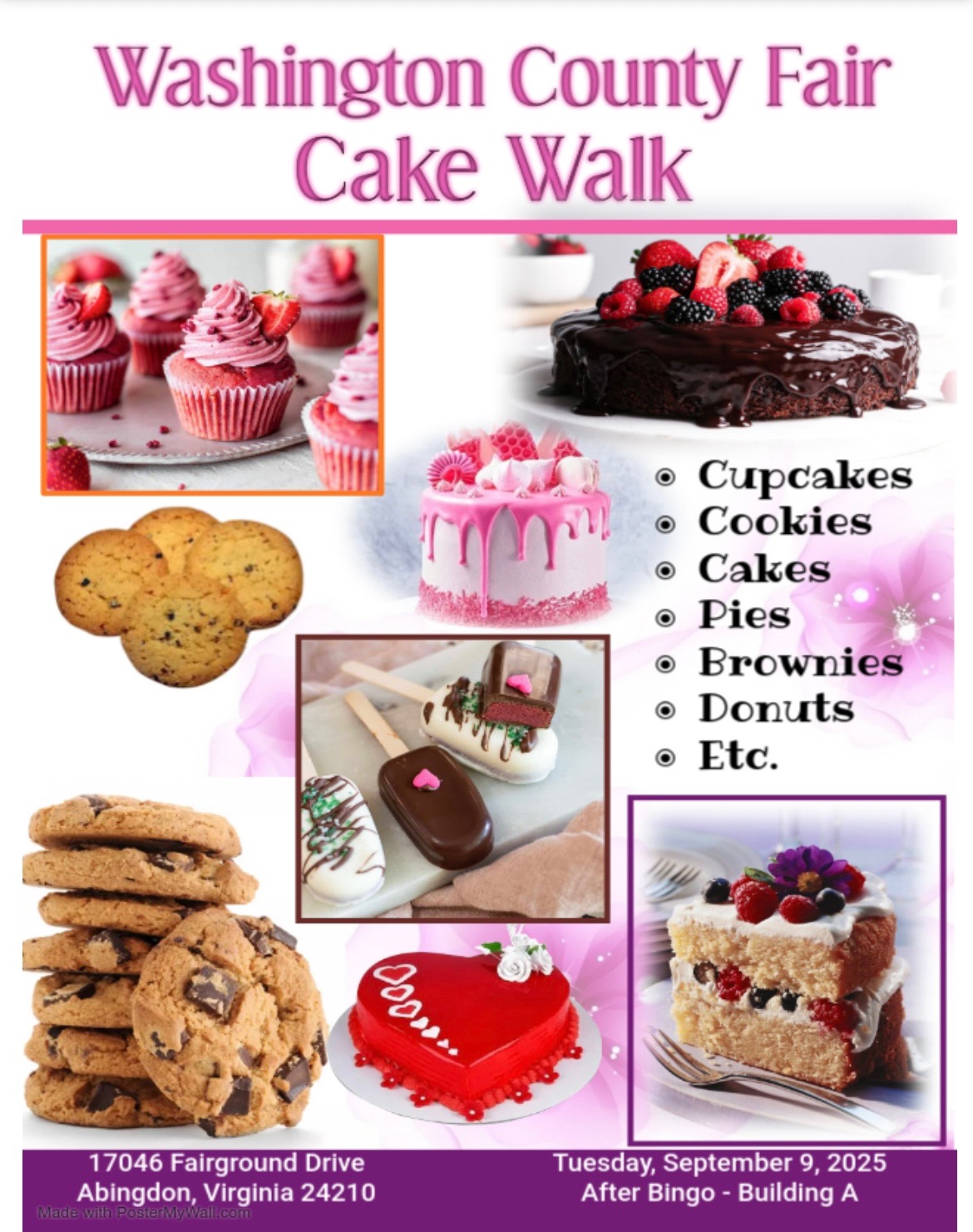 Cake Walk - Washington County Fair